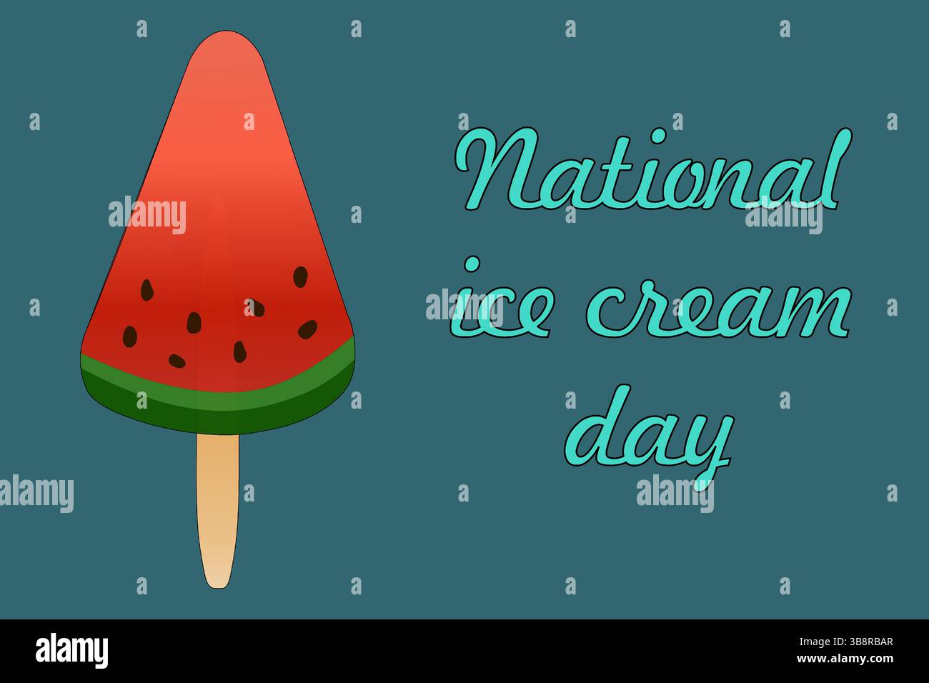 Tasty frozen piece ice Stock Vector Images - Alamy