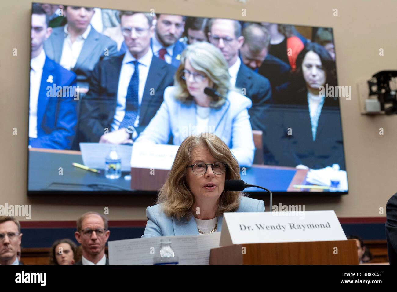 Dr. Wendy Raymond, President, Haverford College testifies before the ...