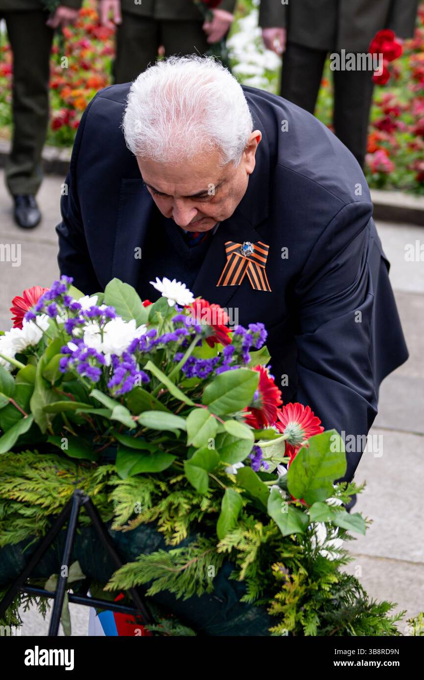 08 May 2025, Berlin: Sergei Nechayev, Russian Ambassador to Germany ...