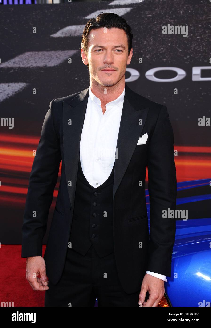 Luke Evans at the premiere of 'Fast & Furious 6' held at Universal City ...