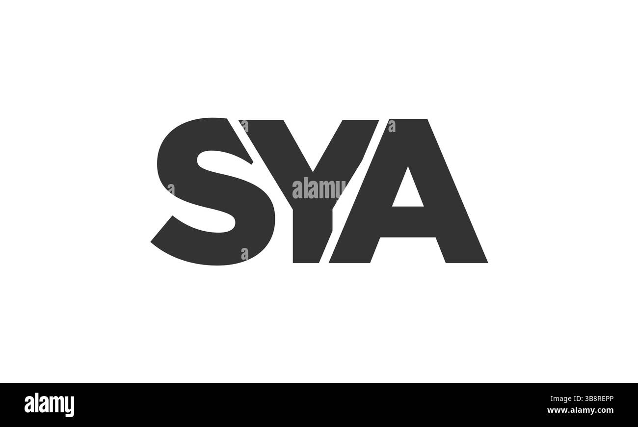 Sya logo design hi-res stock photography and images - Alamy