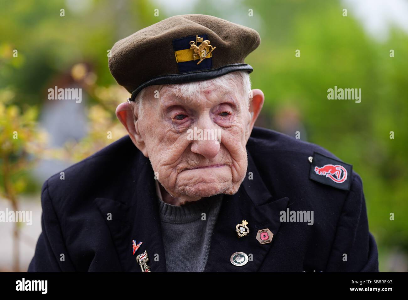 WW2 veteran Donald Rose, 110, ahead of a memorial event hosted by the ...
