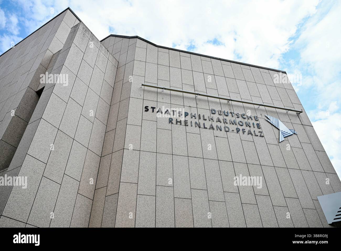 08 May 2025, Rhineland-Palatinate, Ludwigshafen: The lettering ...