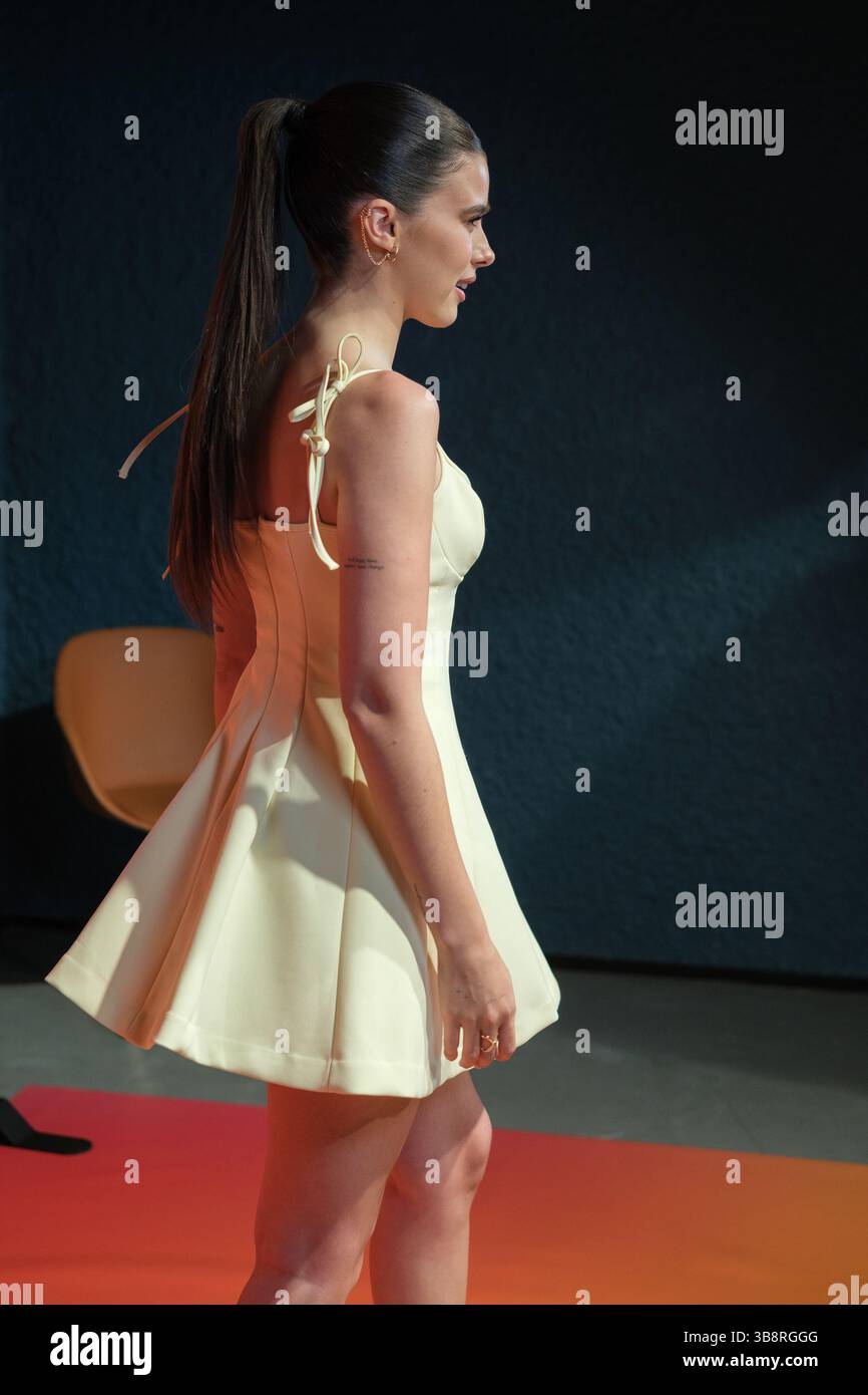 Madrid, Spain. 08th May, 2025. Mar Lucas presents the new REFRESH collection at the CUPRA City ...