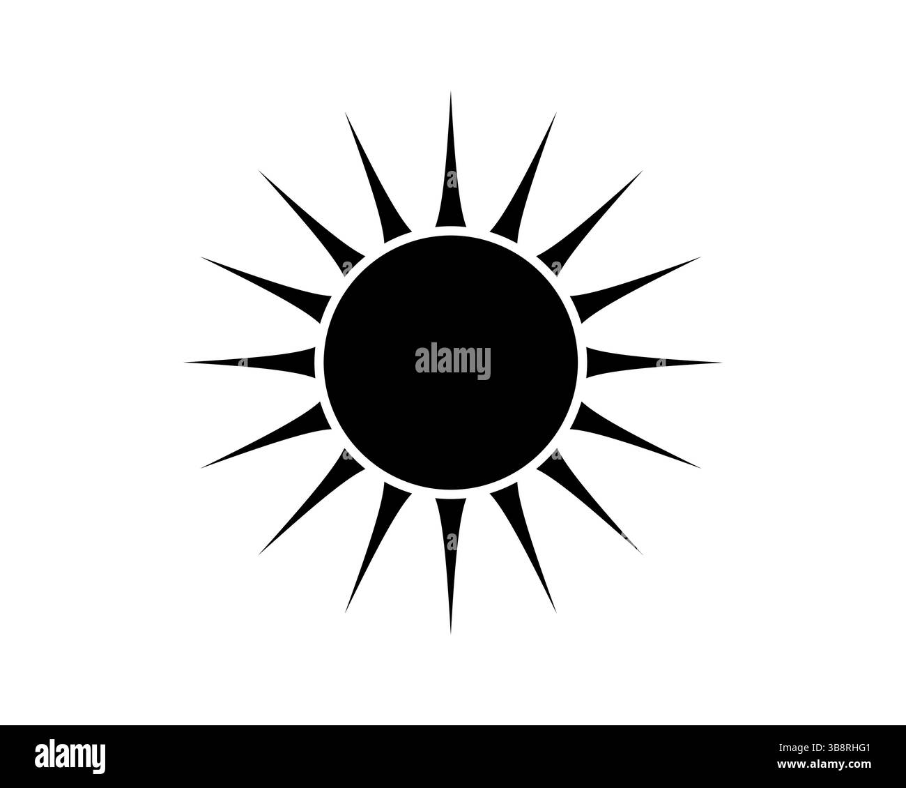 Emanate rays Black and White Stock Photos & Images - Alamy