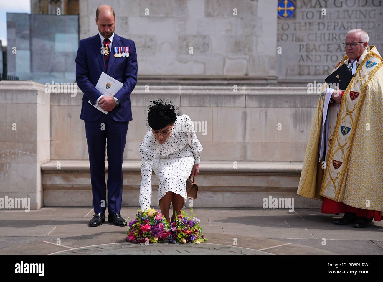 The Prince of Wales and Dean of Westminster, the Very Reverend Dr David ...
