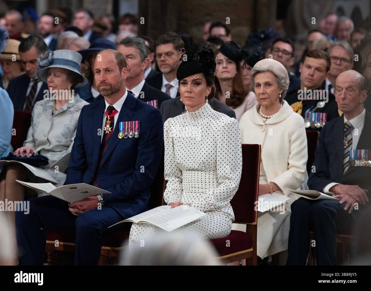 (left to right) The Princess Royal, the Prince and the Princess of ...