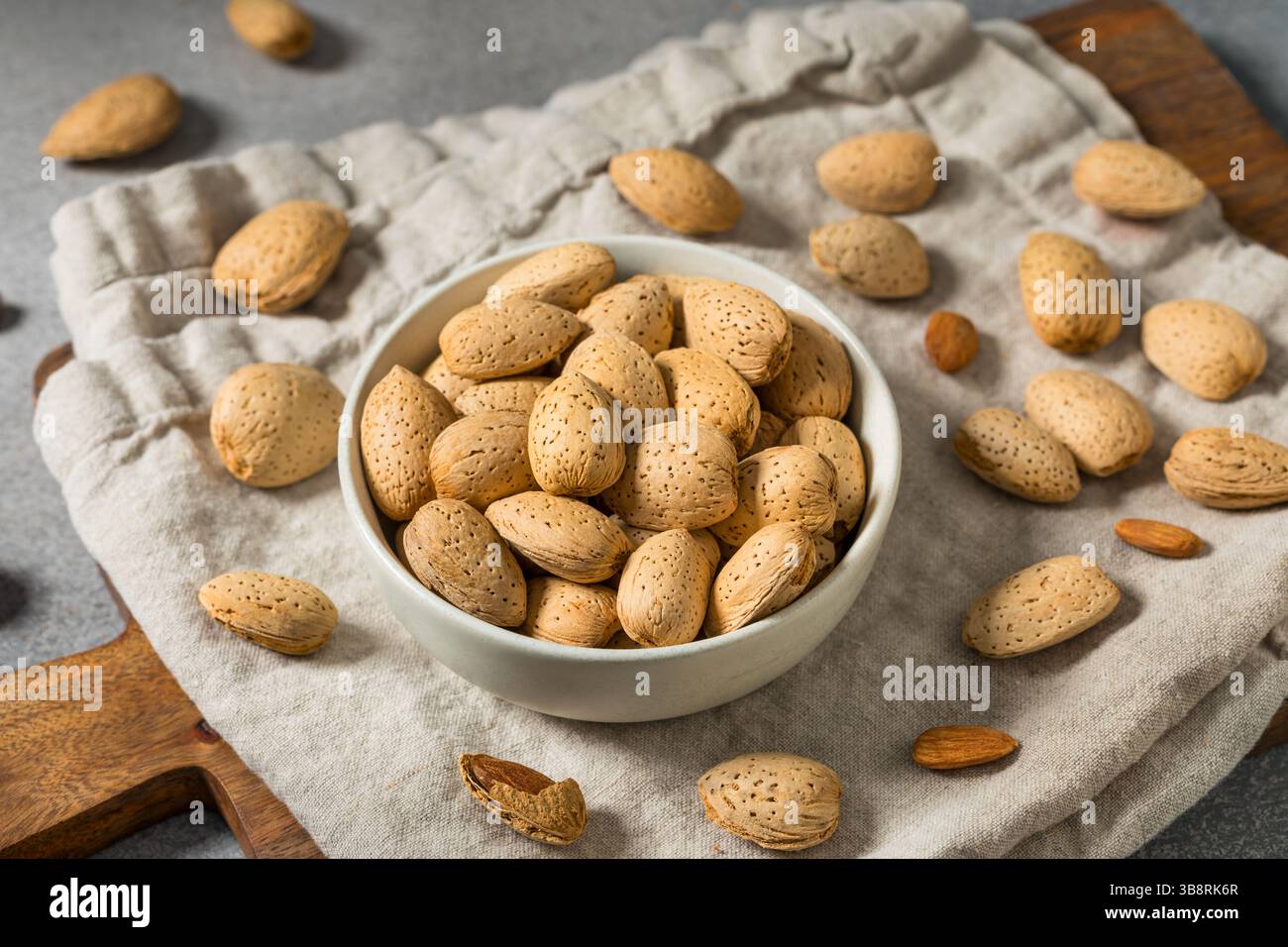 Almond in shells hi-res stock photography and images - Alamy