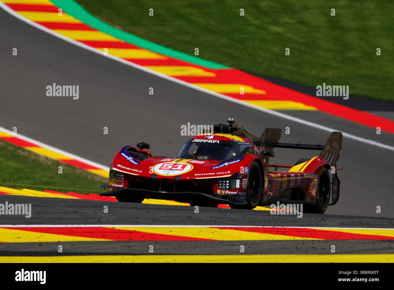 Spa Francorchamps, Belgium. 08th May, 2025. Alessandro PIER GUIDI (ITA), James CALADO (GBR ...