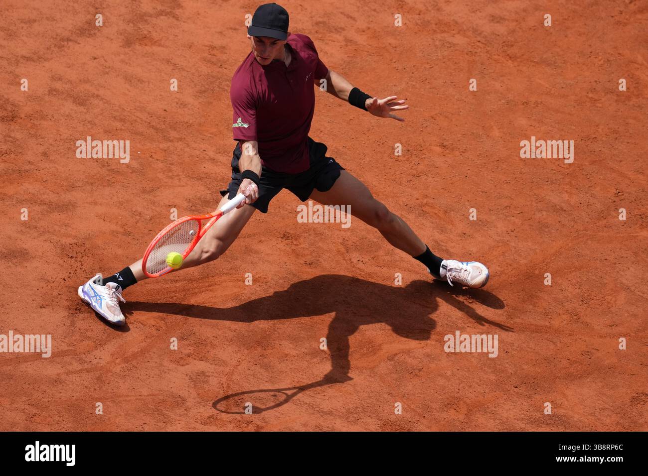 Roma, Italia. 08th May, 2025. Matteo Arnaldi (ITA) during the 2th round ...