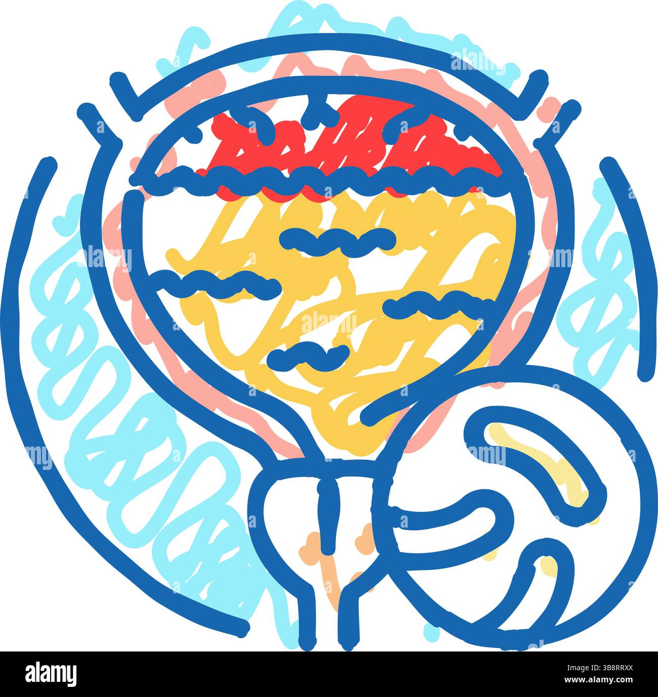 cystitis urology icon doodle illustration Stock Vector Image & Art - Alamy