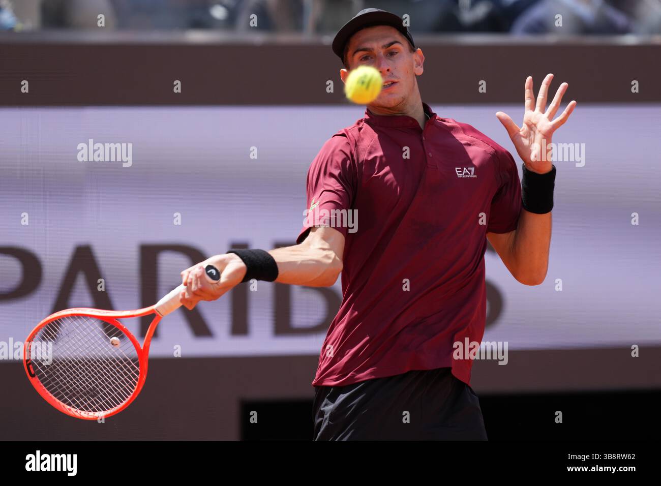 Roma, Italia. 08th May, 2025. Matteo Arnaldi (ITA) during the 2th round ...