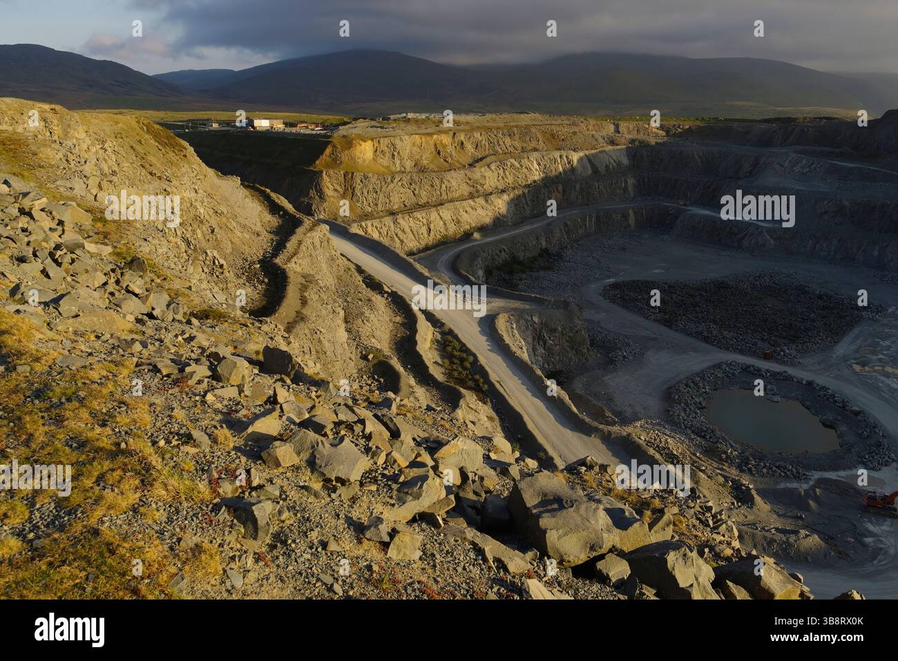 Penmaenmawr, Quarry, Conwy, North Wales, United Kingdom Stock Photo - Alamy