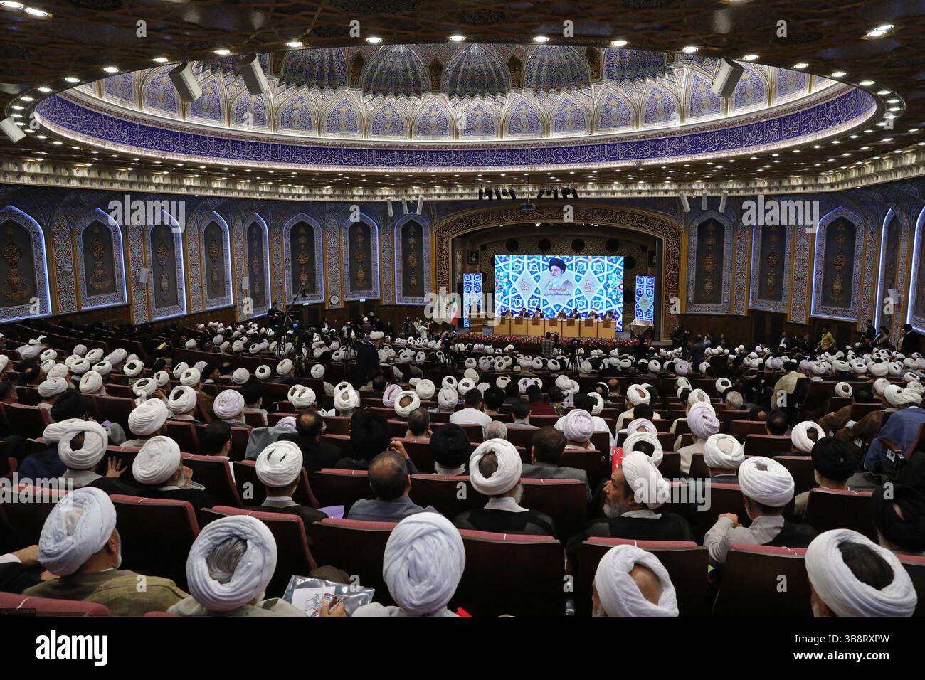 May 7, 2025, Qom, Iran: Shia clerics attend International Conference Commemorating the 100th ...