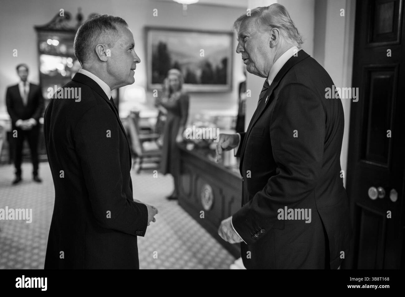 Donald trump portrait Black and White Stock Photos & Images - Alamy