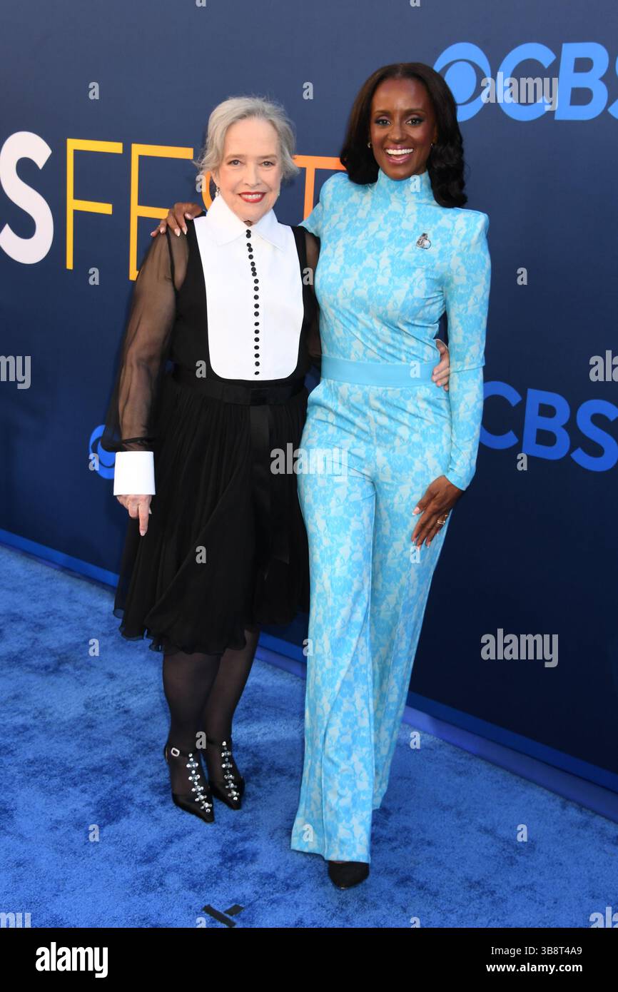 LOS ANGELES - CA - MAY 7: Kathy Bates and Leah Lewis at CBSFEST 2025 ...