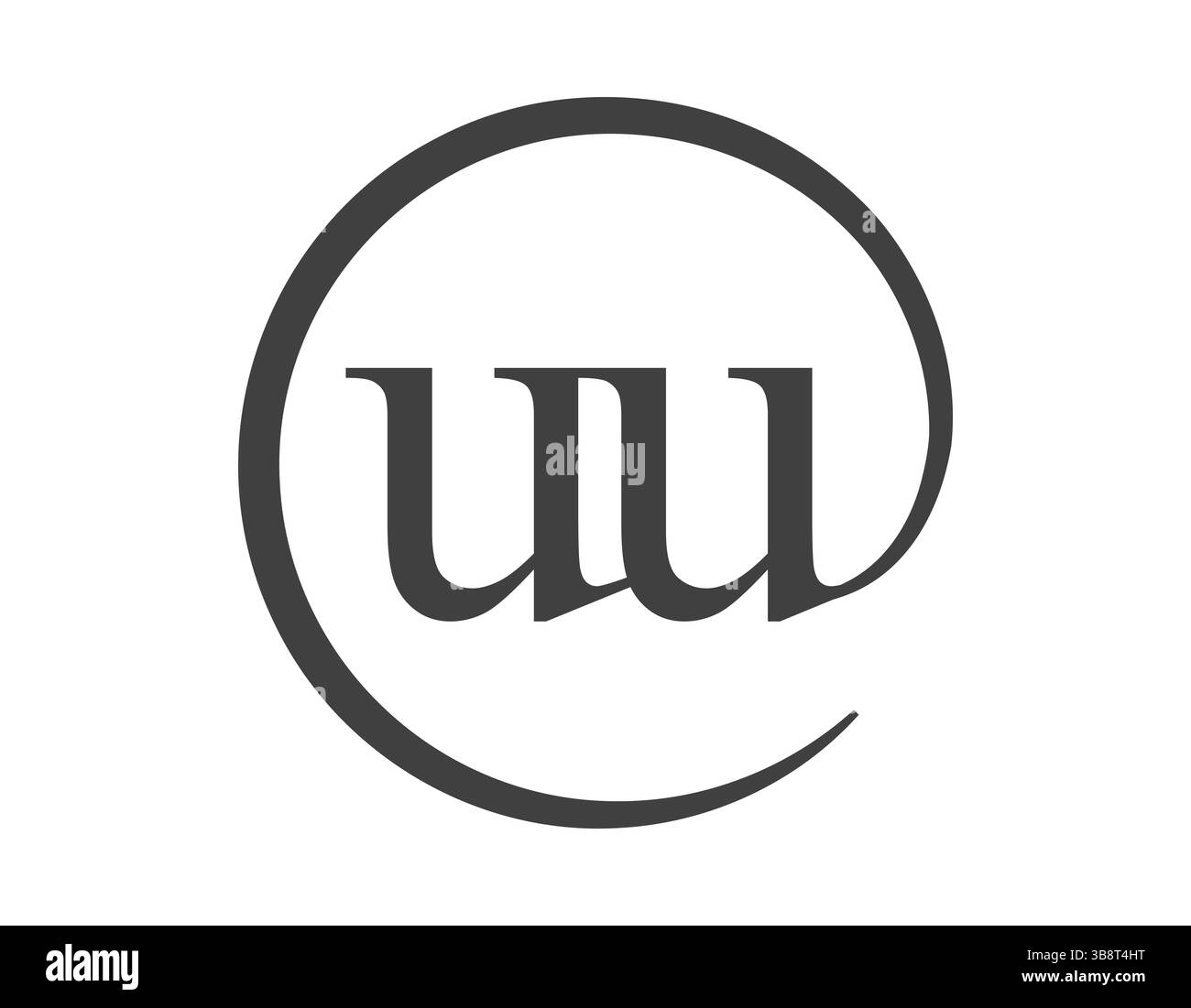 Uu sign Stock Vector Images - Alamy