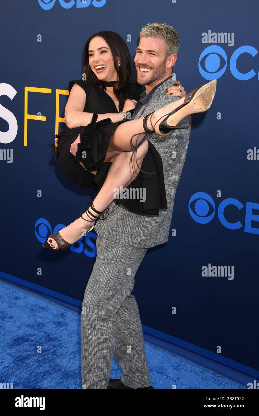 LOS ANGELES - CA - MAY 7: Mariel Molino and Austin Stowell at CBSFEST ...