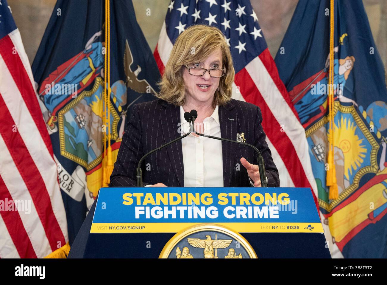 New York, United States. 07th May, 2025. Queens District Attorney ...