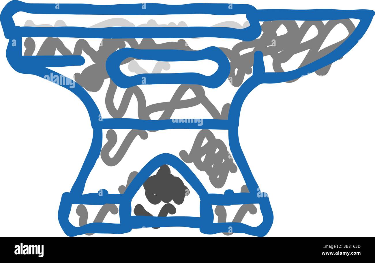 Strike iron hot! blacksmith Cut Out Stock Images & Pictures - Alamy