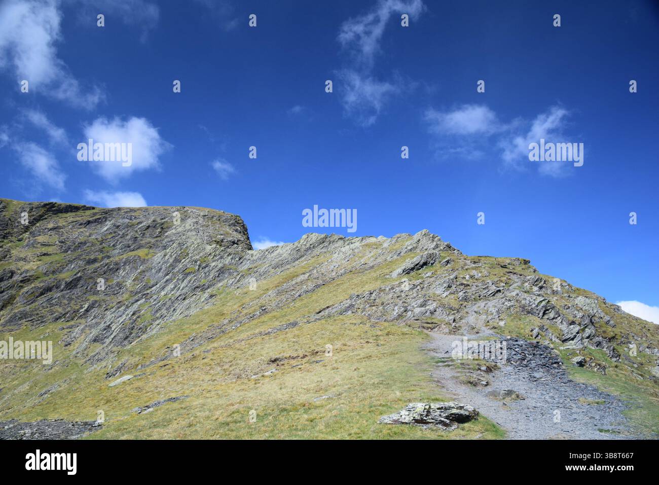 Sharp edge ridge Stock Photo - Alamy