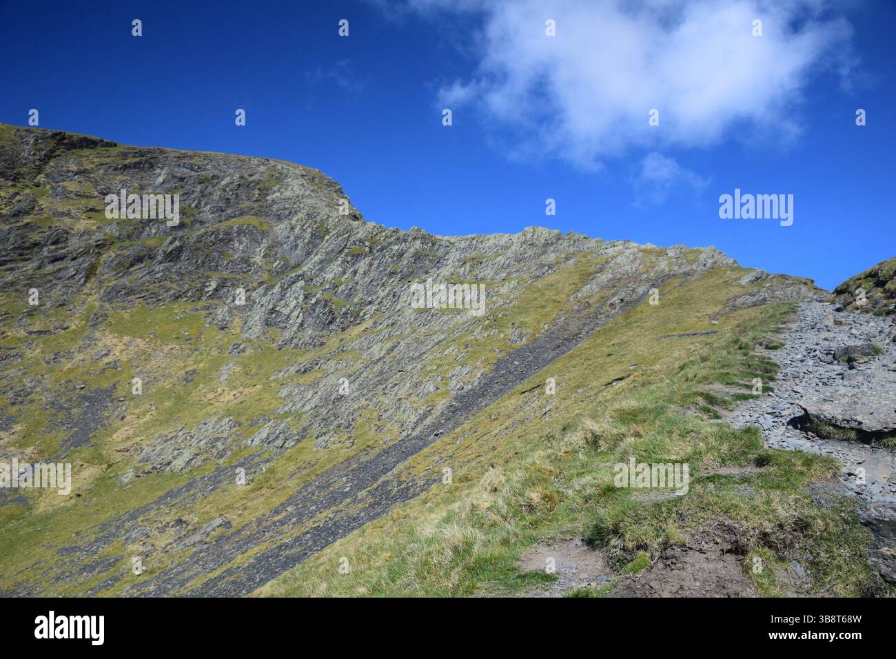 Sharp edge ridge Stock Photo - Alamy