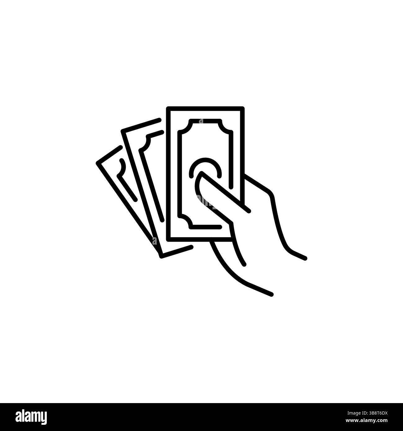 Icon cash Black and White Stock Photos & Images - Alamy