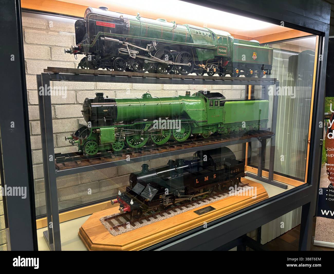 Large scale model train locomotives at The Grampian Transport Museum in ...