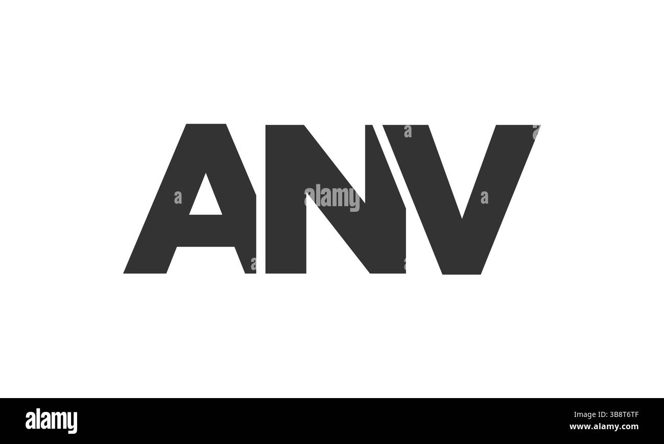 Anv logo design hi-res stock photography and images - Alamy