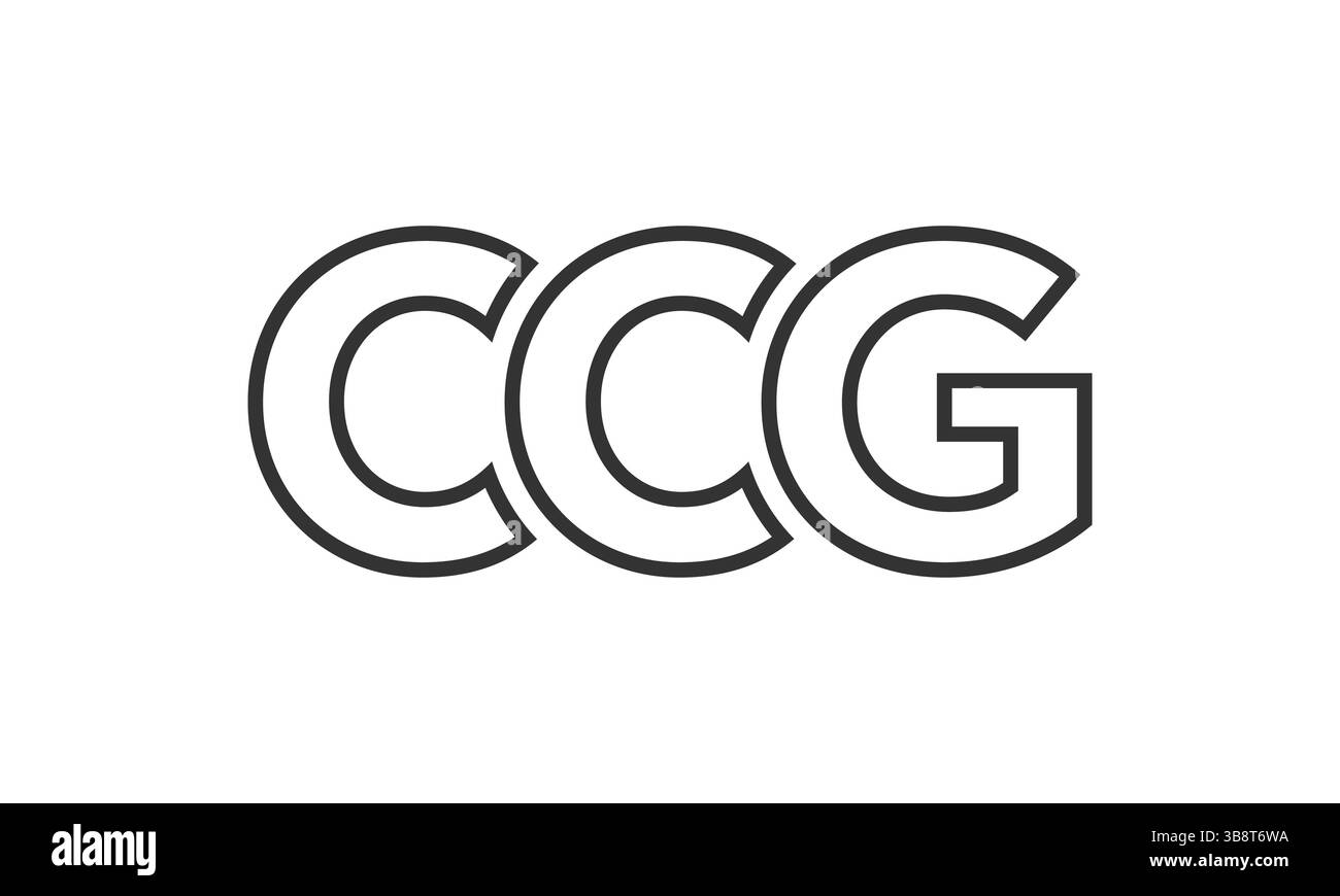 Ccg logo design Black and White Stock Photos & Images - Alamy