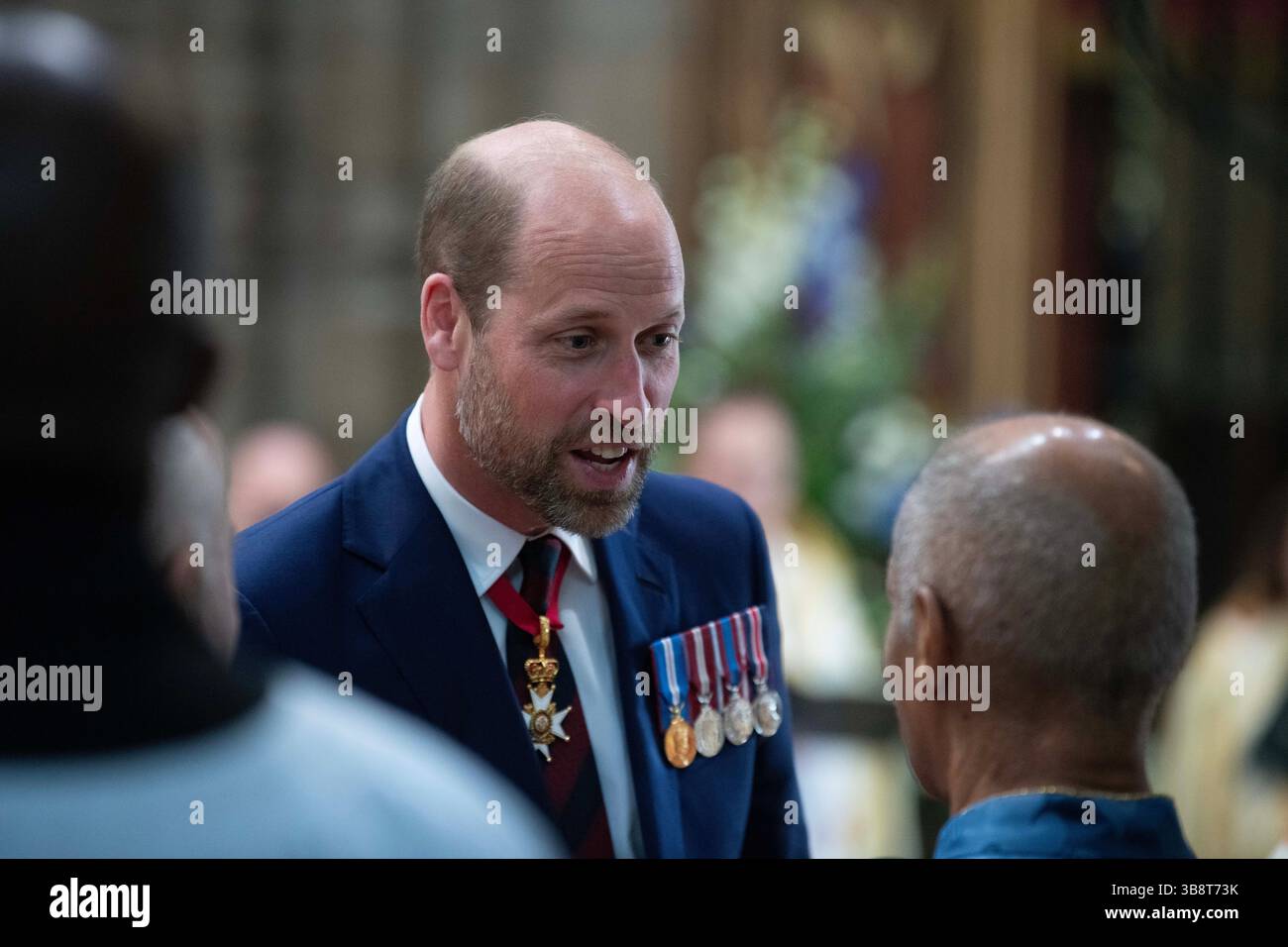 The Prince of Wales attends a Service of Thanksgiving at Westminster ...