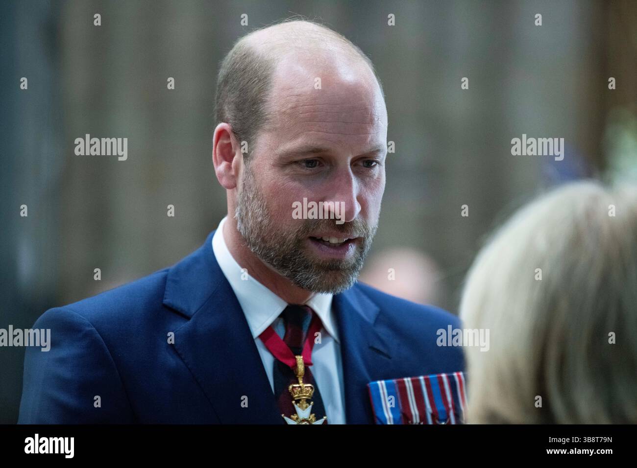 The Prince of Wales attends a Service of Thanksgiving at Westminster ...