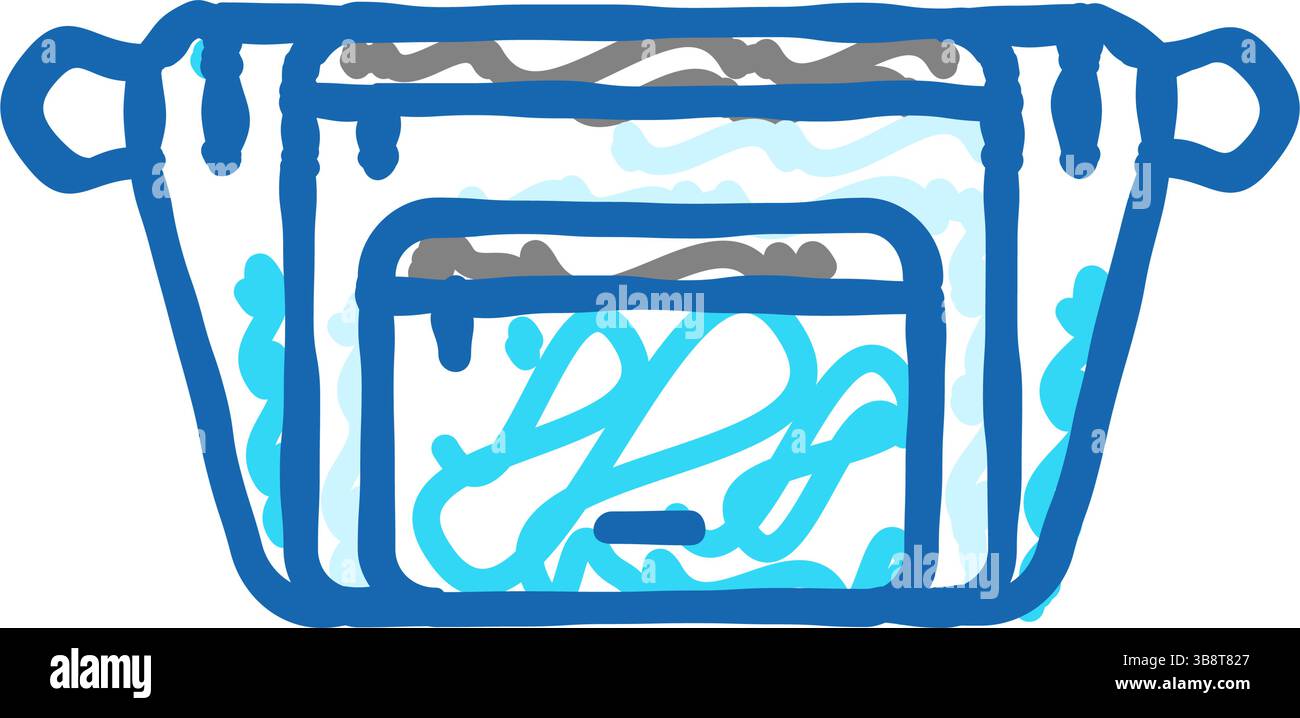 Fanny pack illustration Stock Vector Images - Alamy