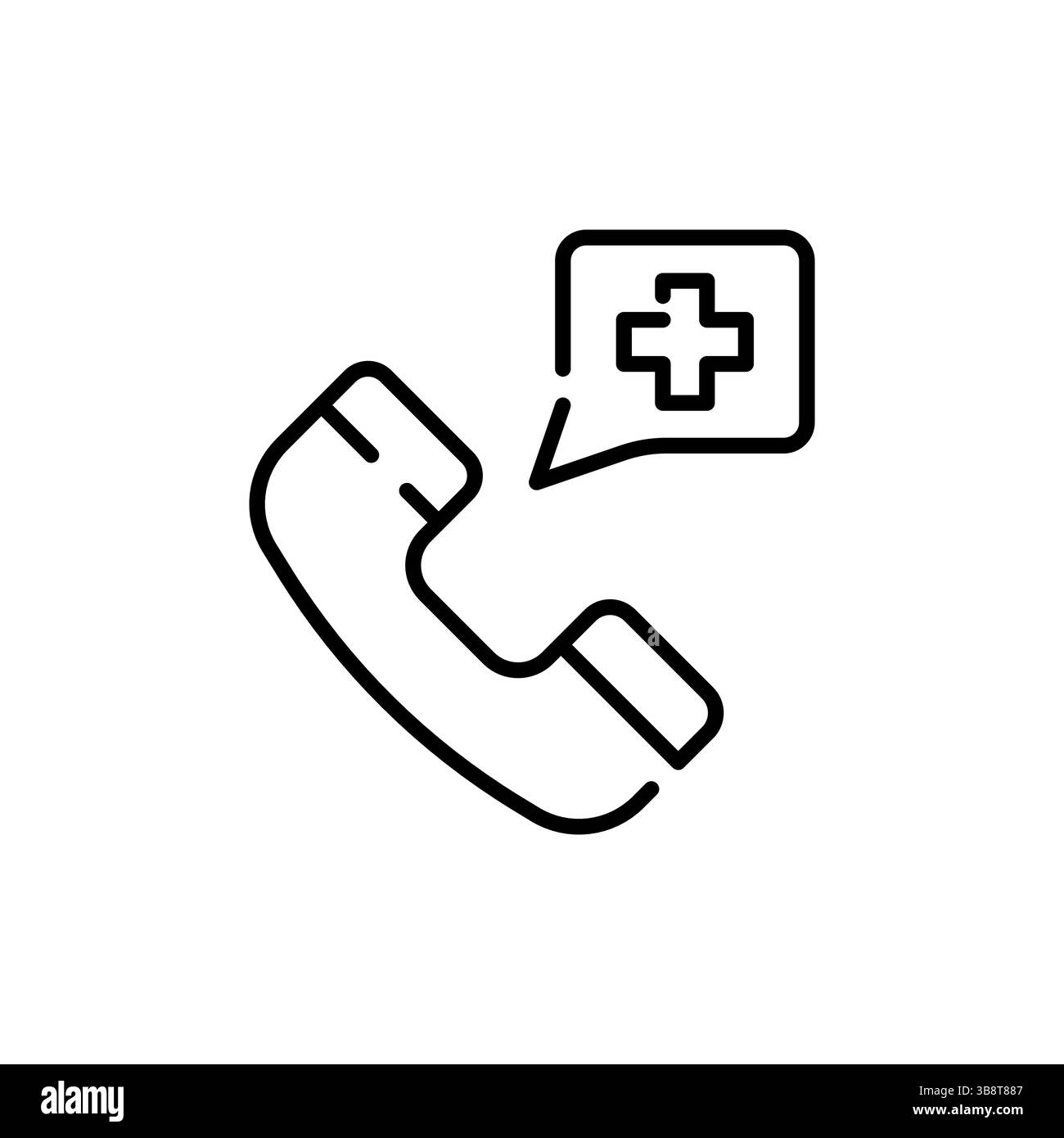 Medical call icon Stock Vector Image & Art - Alamy