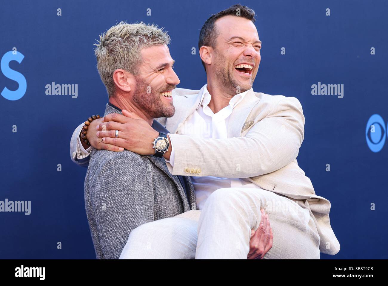 LOS ANGELES, CALIFORNIA, USA - MAY 07: Kyle Schmid and Austin Stowell ...