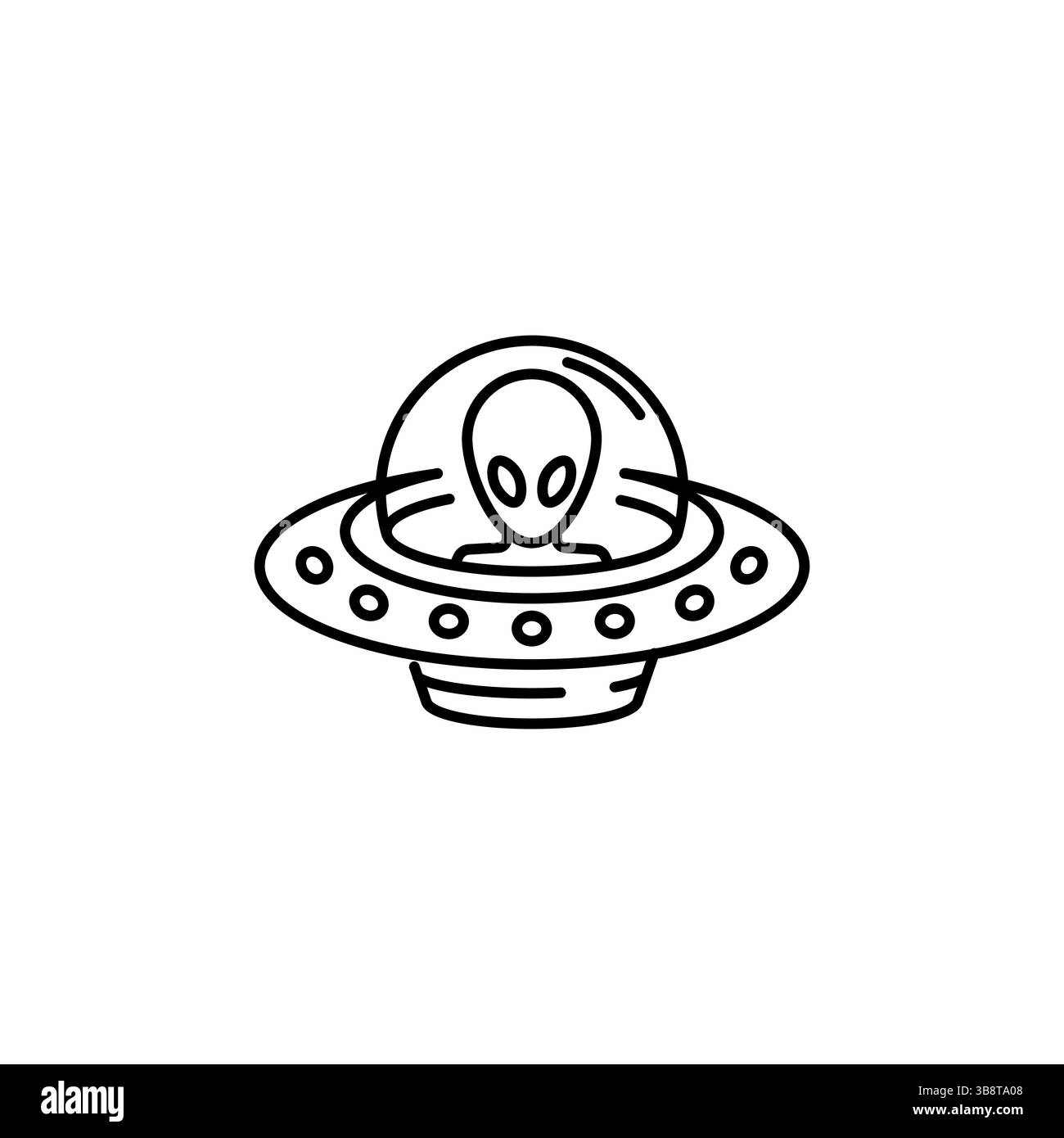 Stars and alien Black and White Stock Photos & Images - Alamy