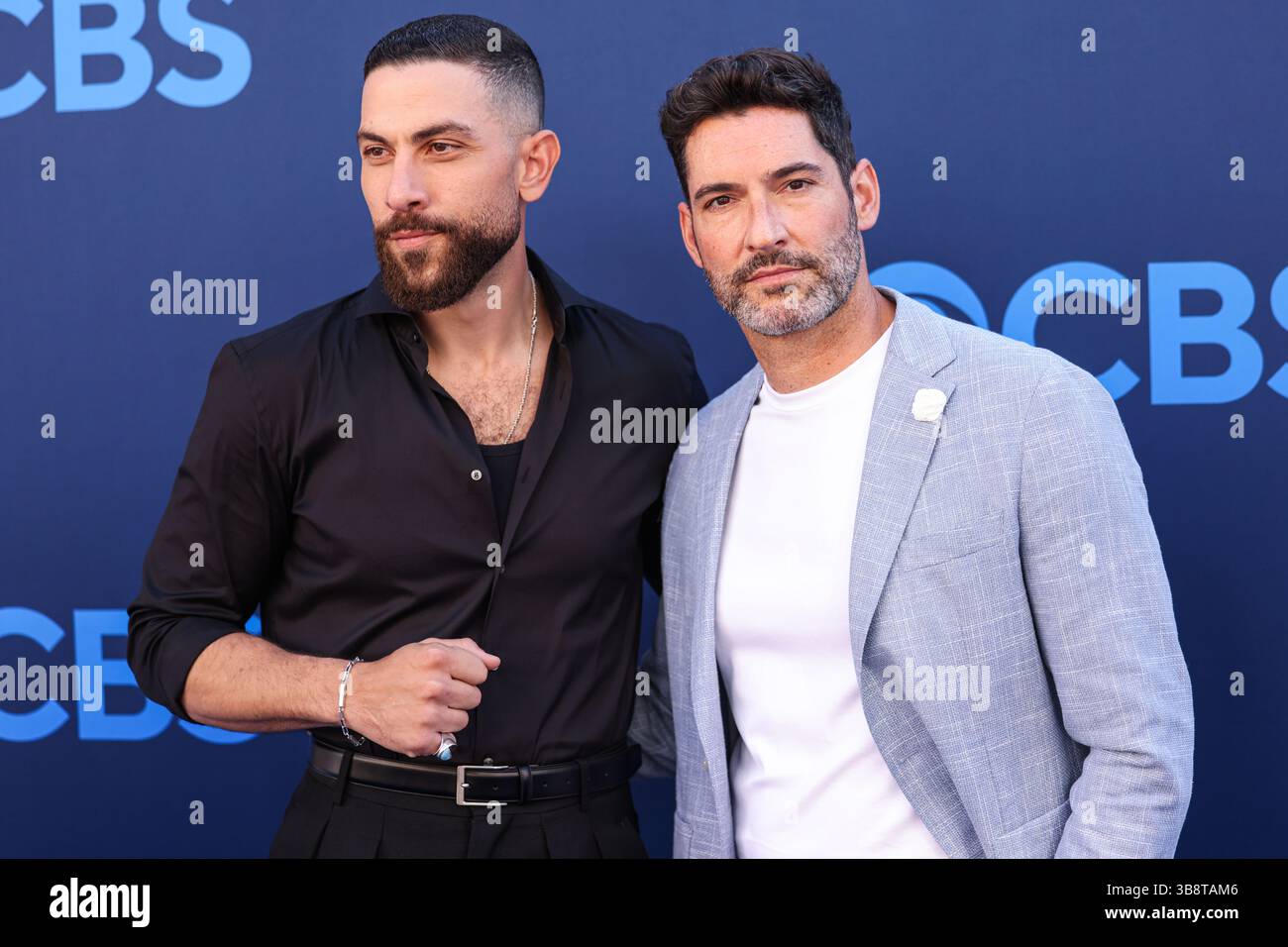 LOS ANGELES, CALIFORNIA, USA - MAY 07: Zeeko Zaki of FBI and Tom Ellis ...