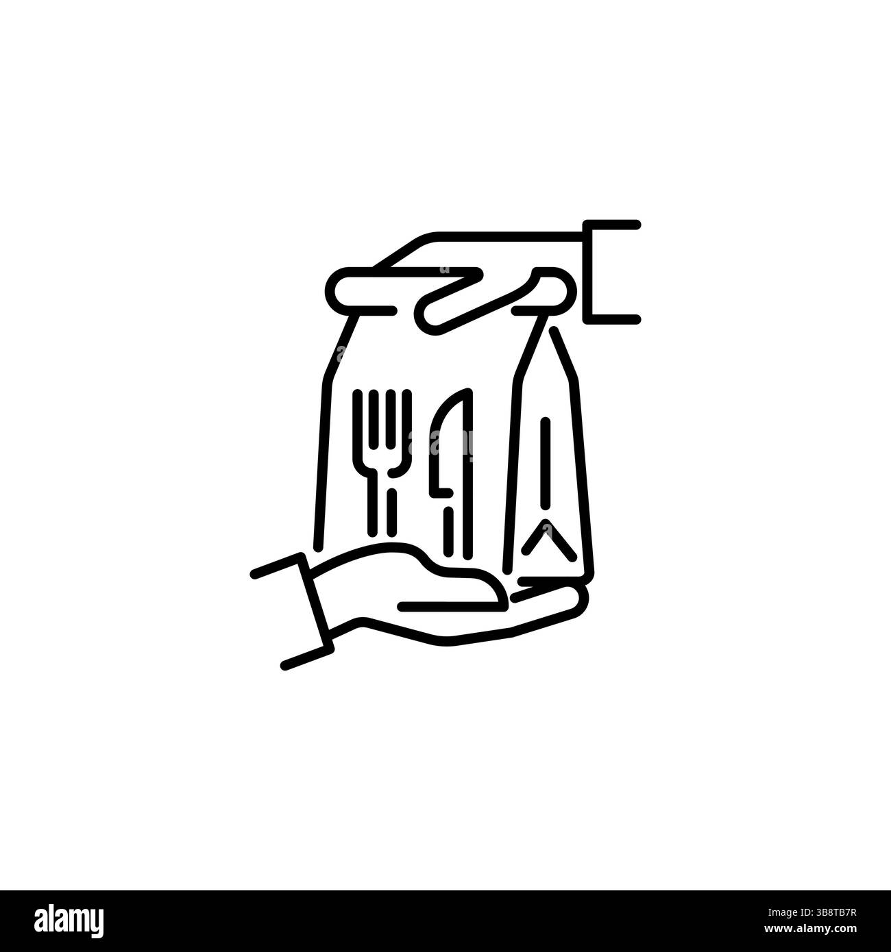 Takeaway food app Black and White Stock Photos & Images - Alamy