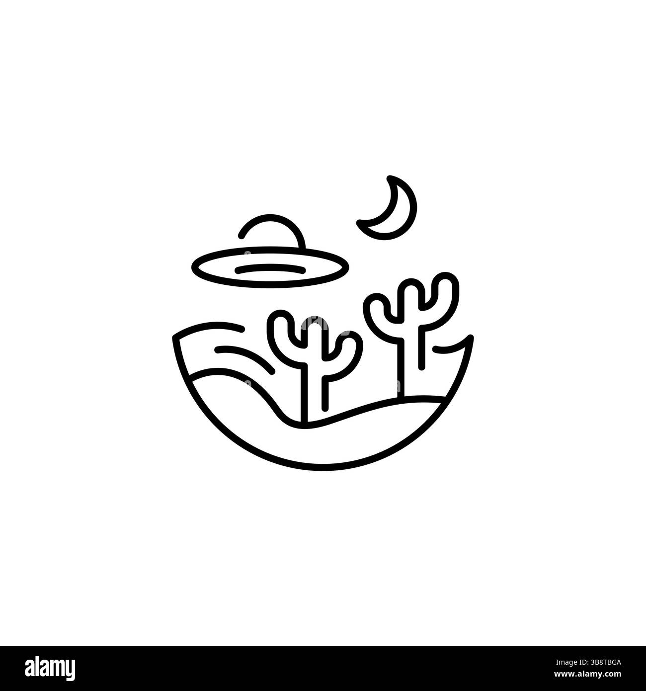 Alien in ufo scene Stock Vector Images - Alamy