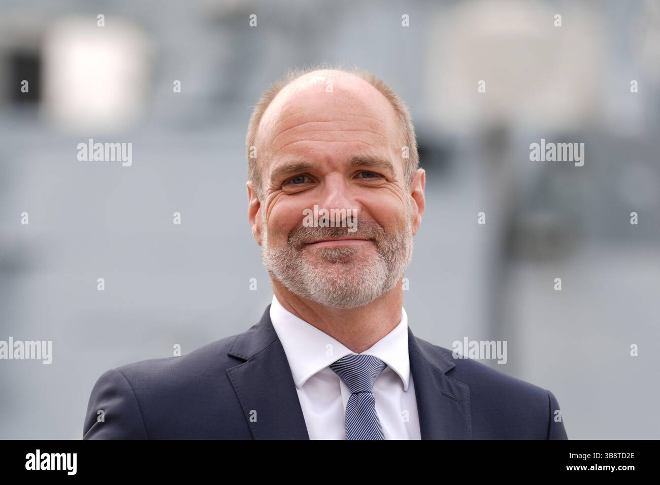 Hamburg, Germany. 08th May, 2025. Tim Wagner, Managing Director of NVL ...