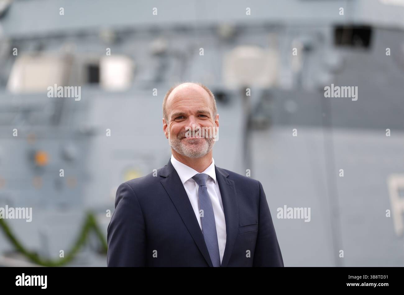 Hamburg, Germany. 08th May, 2025. Tim Wagner, Managing Director of NVL ...