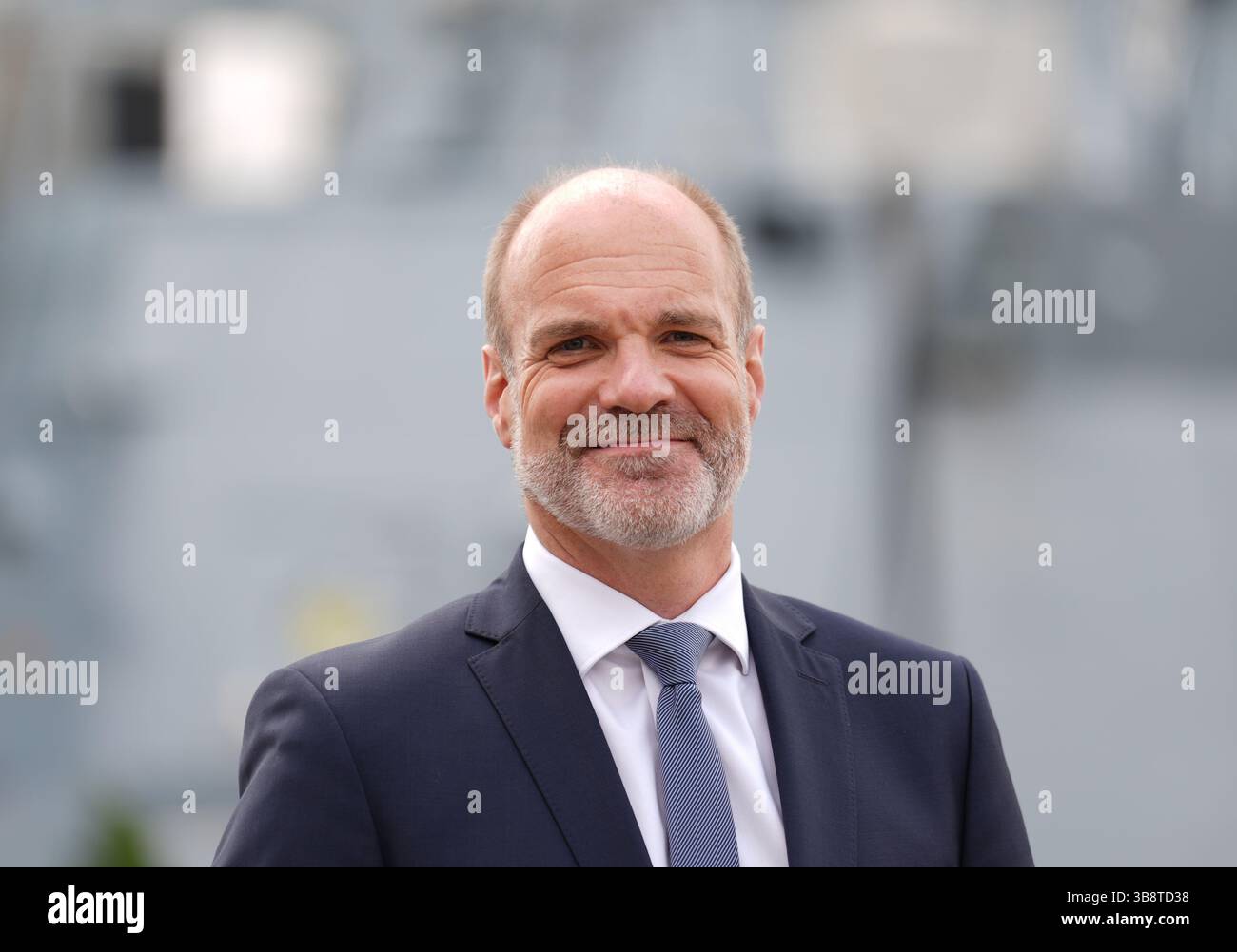 Hamburg, Germany. 08th May, 2025. Tim Wagner, Managing Director of NVL ...