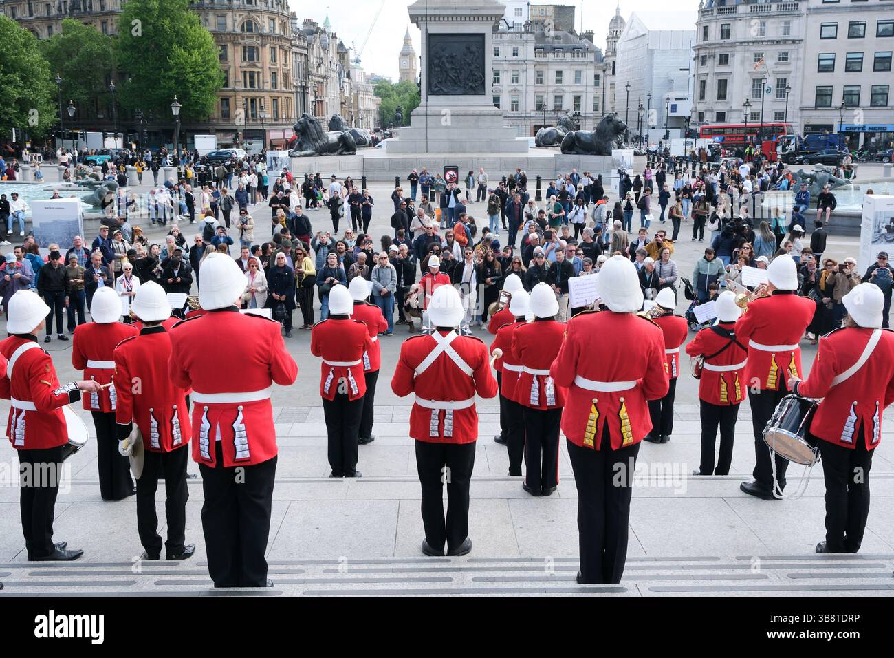 Trafalgar Square, London, UK. 8th May 2025. VE Day 80: London ...