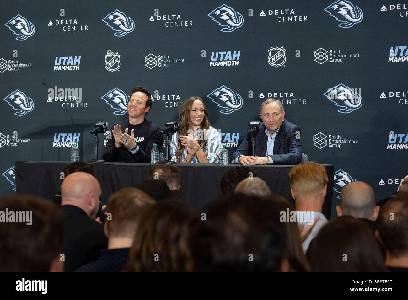 Chairman of Smith Entertainment Group Ryan Smith, Co-Founder Ashley ...