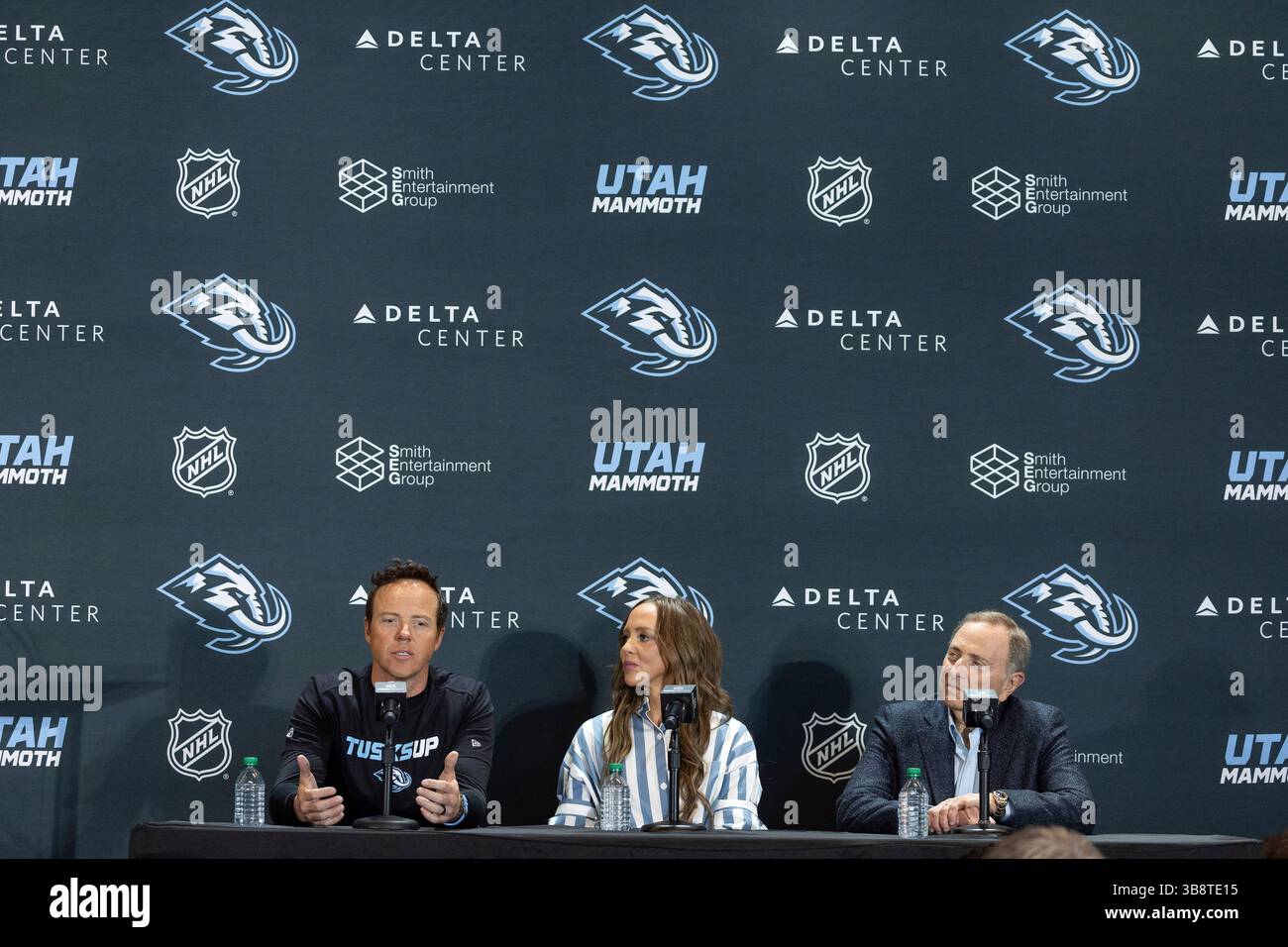 Chairman of Smith Entertainment Group Ryan Smith, Co-Founder Ashley ...