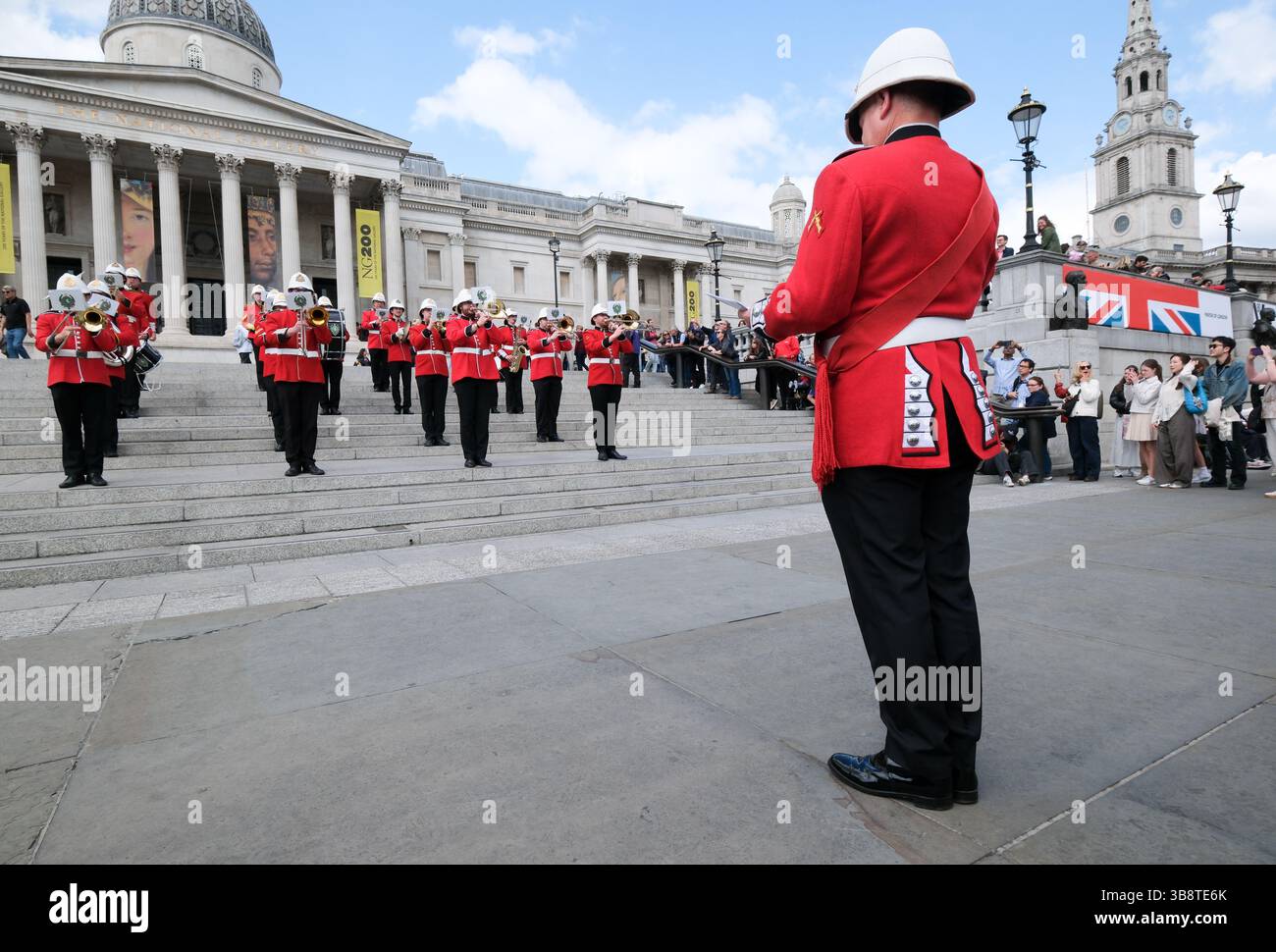 Trafalgar Square, London, UK. 8th May 2025. VE Day 80: London ...