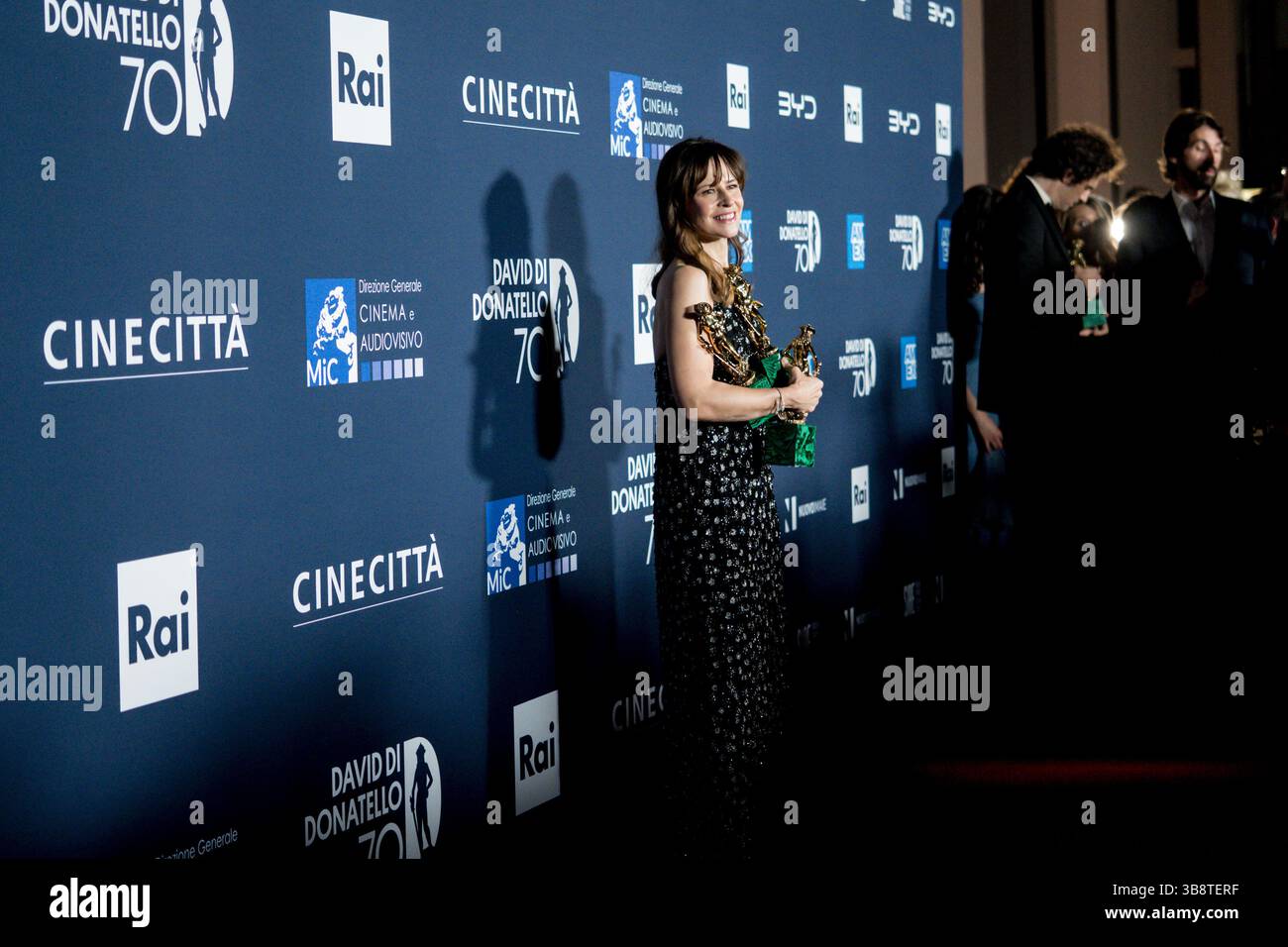 ROME, ITALY - MAY 07: Maura Delpero with David Di Donatello Awards ...