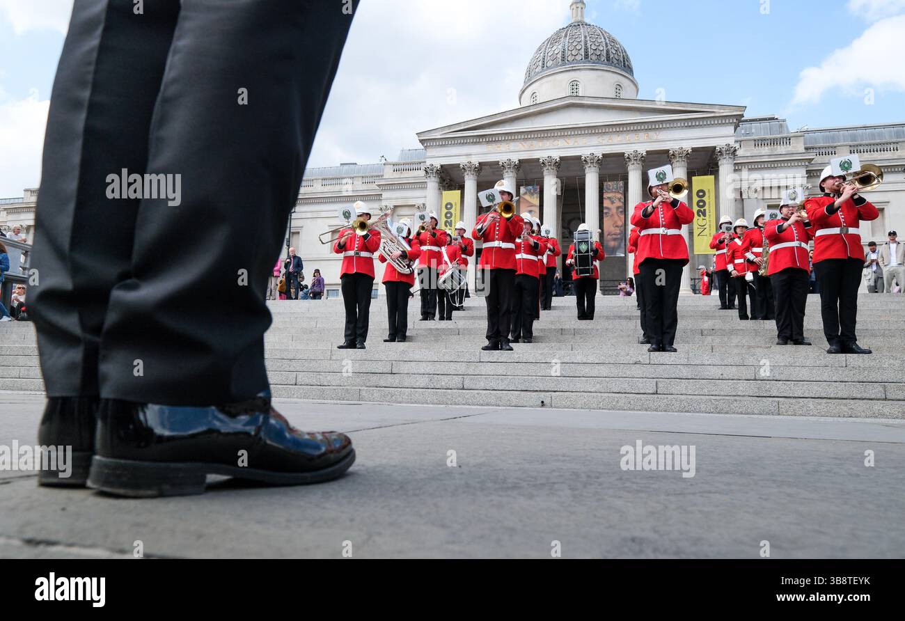 Trafalgar Square, London, UK. 8th May 2025. VE Day 80: London ...