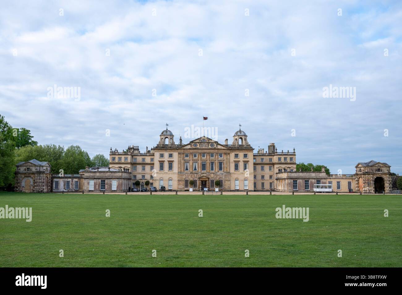 A view of Badminton House on Day 1 of the 2025 Mars Badminton Horse ...