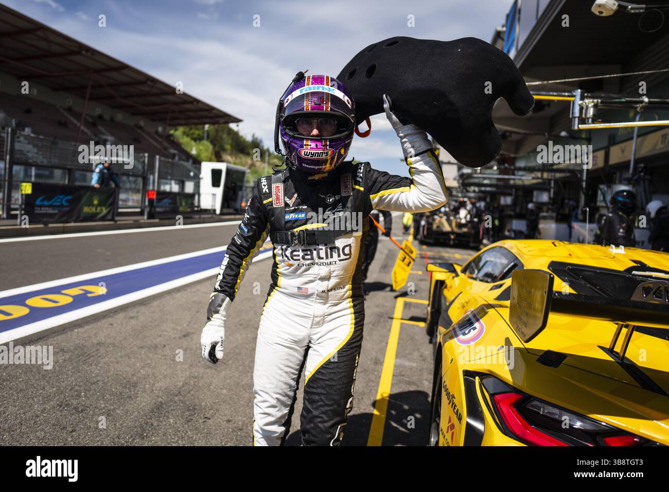 KEATING Ben (usa), TF Sport, Chevrolet Corvette Z06 GT3.R #33, LM GT3 ...